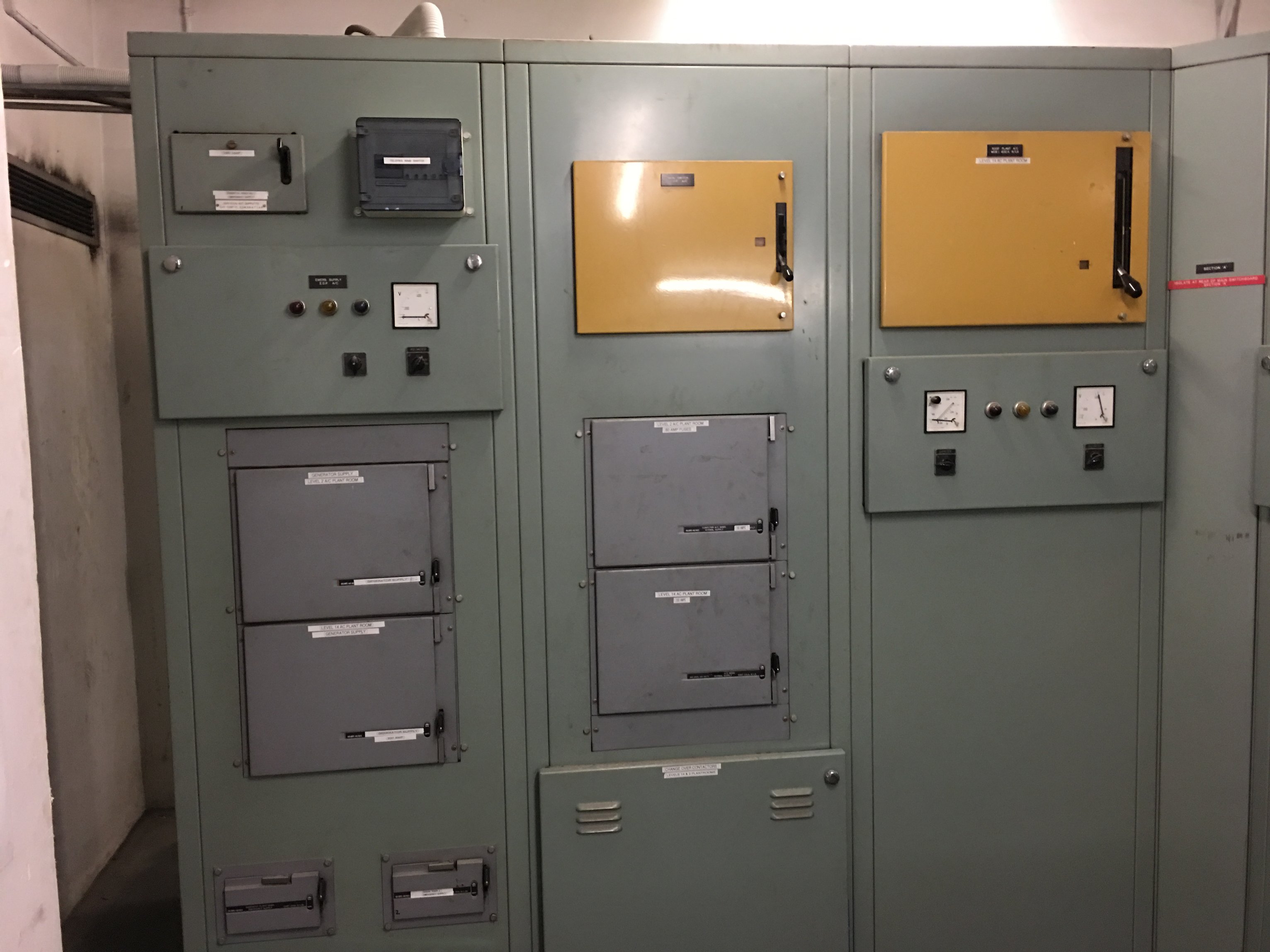 Ageing Main Electrical Switchboards